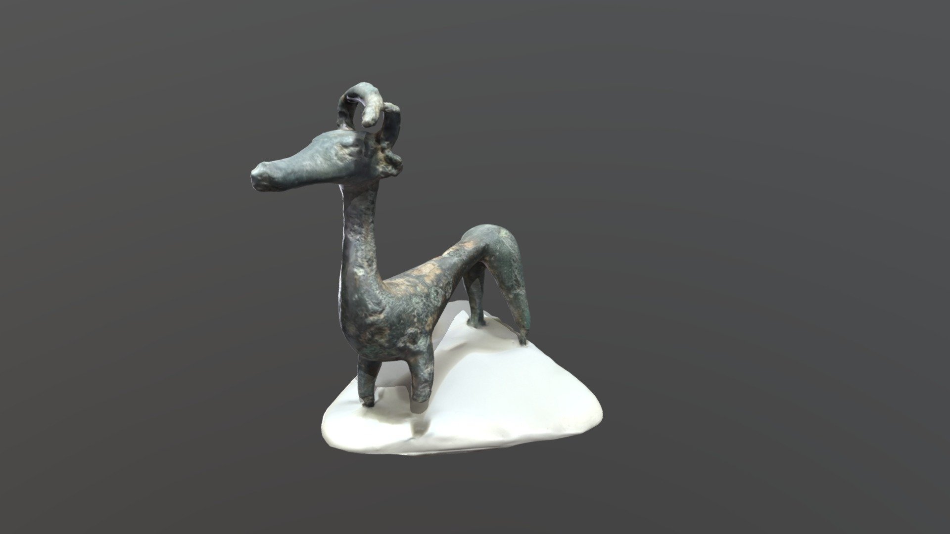 Iron age zoomorphic sculpture - 3D model by carpathian [14f6b77 ...