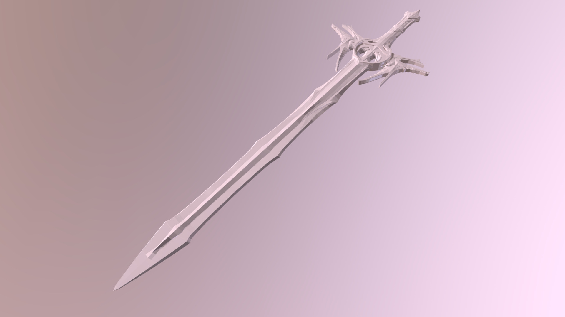 Sword Model with UVs - 3D model by McBlade1 [14f6e66] - Sketchfab