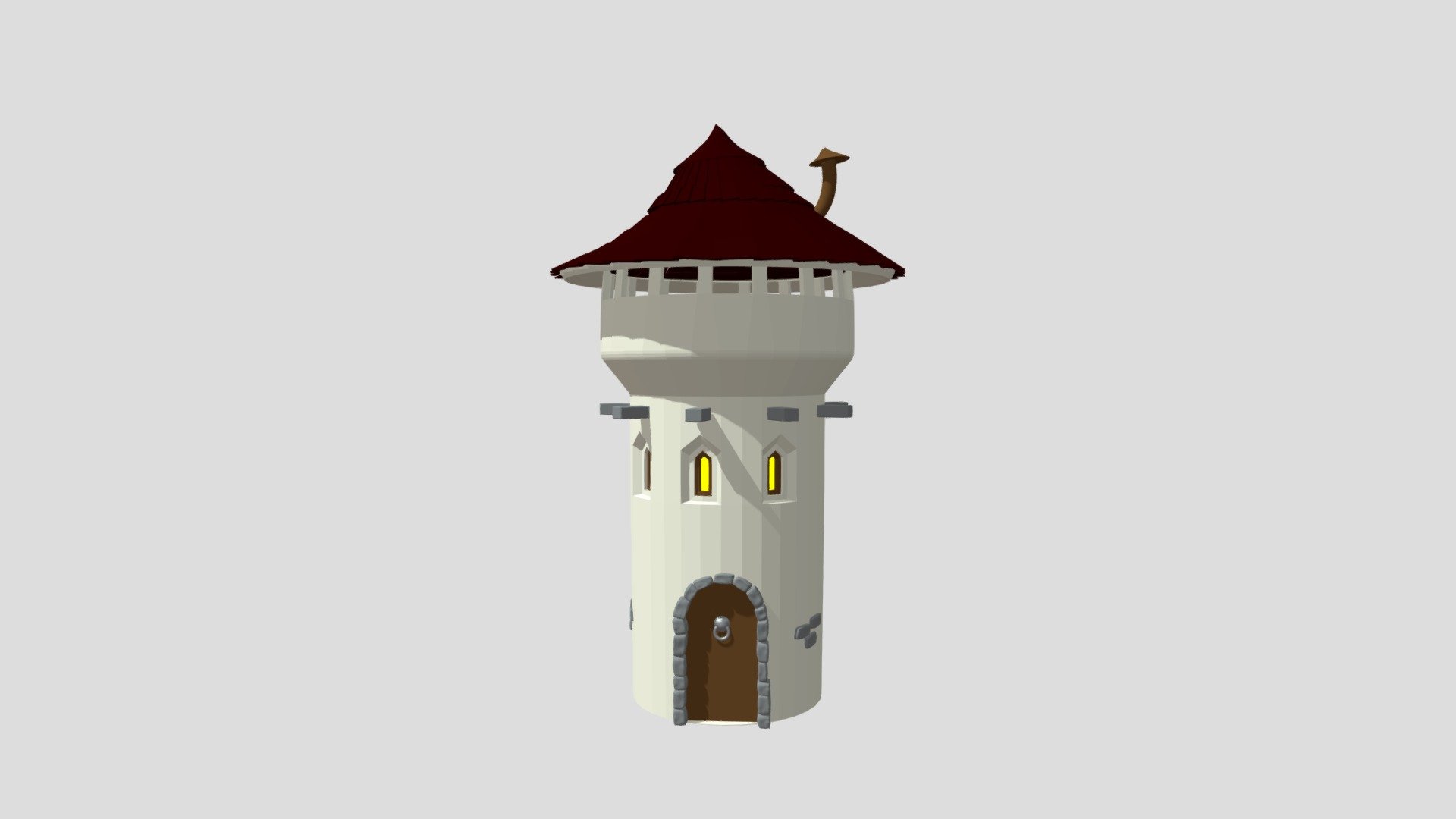 Tower - Download Free 3D model by German Quaint (@GermanQuaint) [14f77ff] - Sketchfab