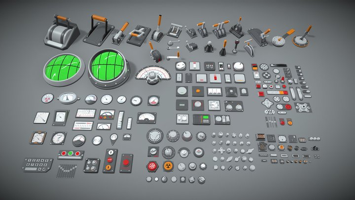 Kitbash 3D models - Sketchfab