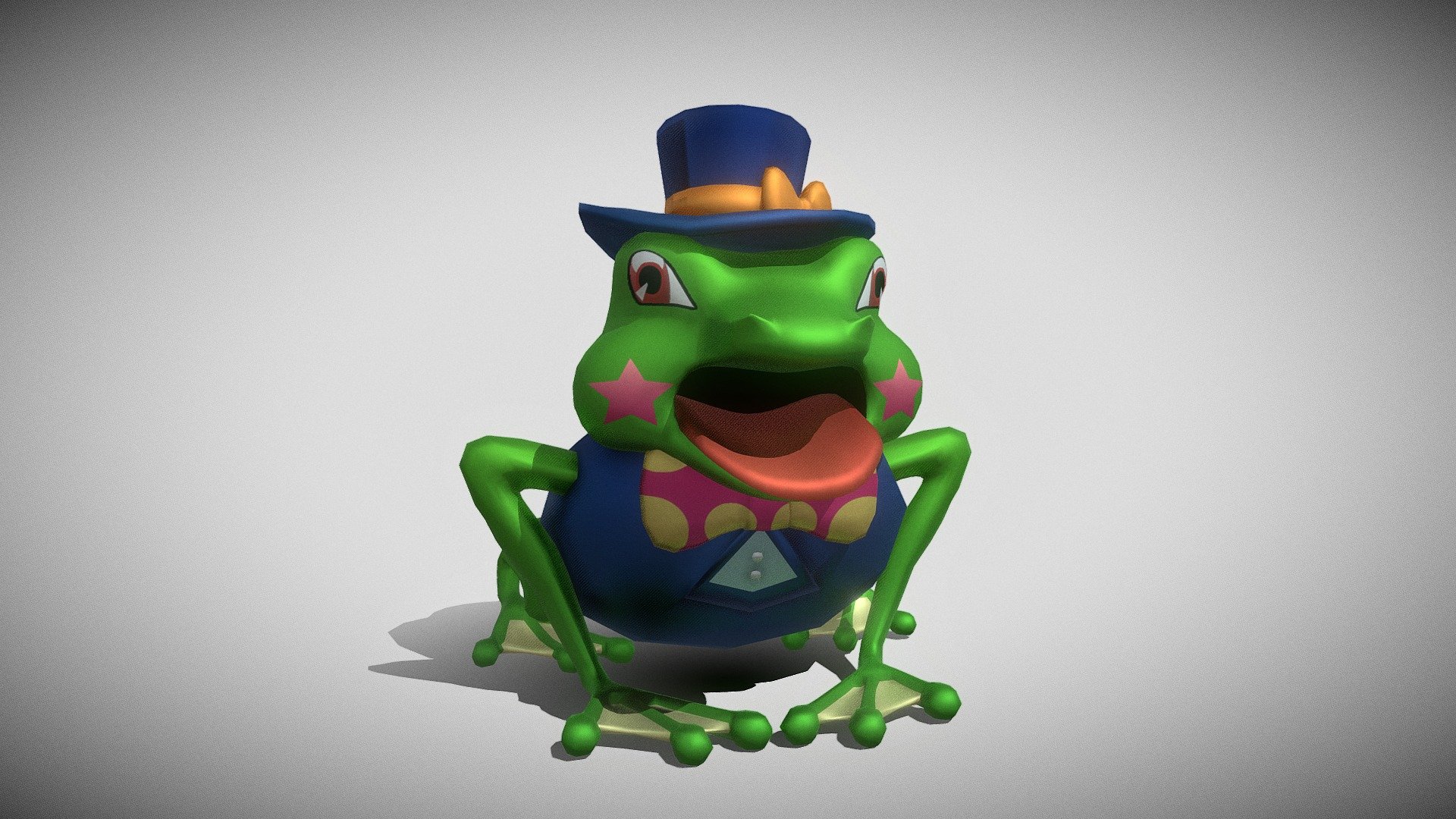 Performapal Turn Toad (Yugioh) - Buy Royalty Free 3D model by Yanez ...
