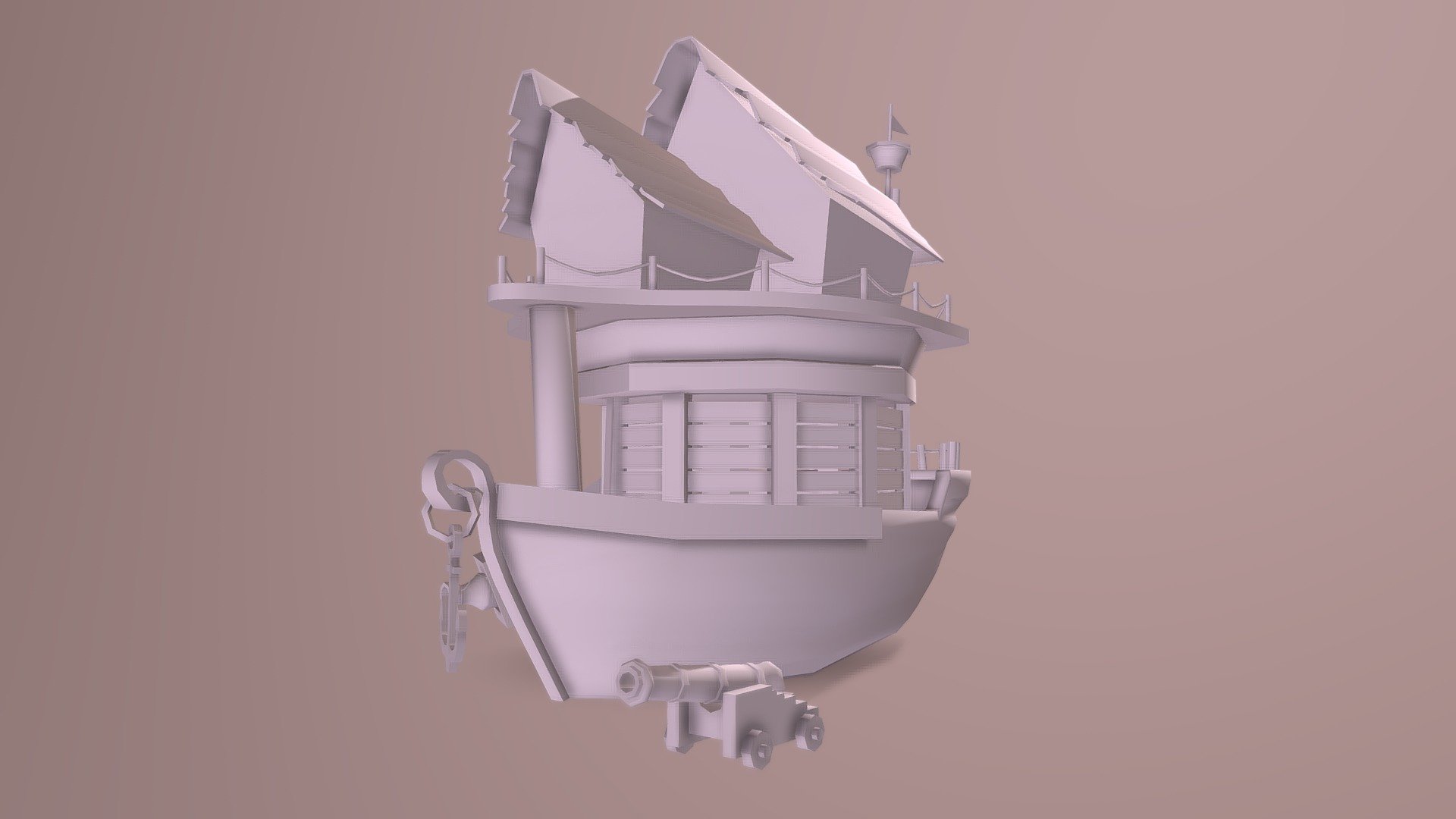 pirate's house - 3D model by septart [14fccbf] - Sketchfab