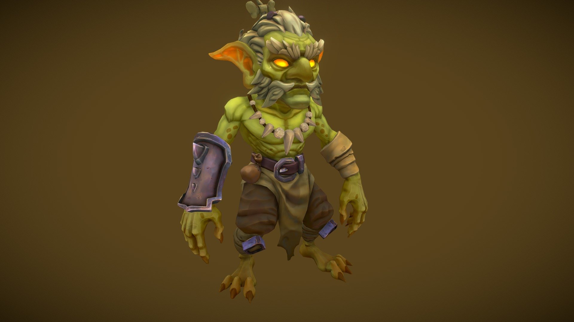 Modular Fantasy Stylized Goblin Male - 3D model by N-hance Studio (@Malice6731) [14fd006 ...