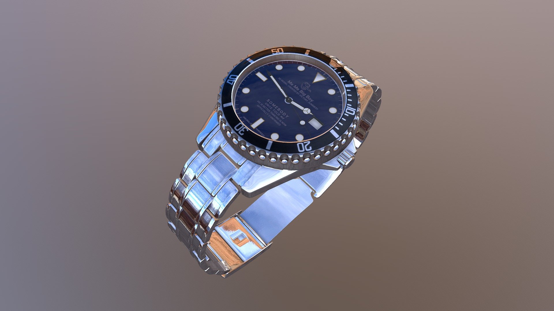 Watch model - 3D model by victory_summery (@victorysummery) [14fdd76 ...