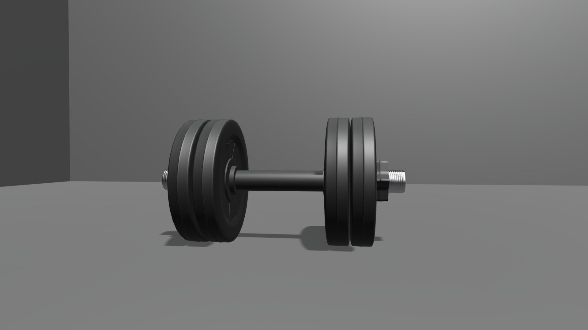 Dumbbell - Download Free 3D model by vfxsan3d (@Sanket.Raut) [14fdeba ...