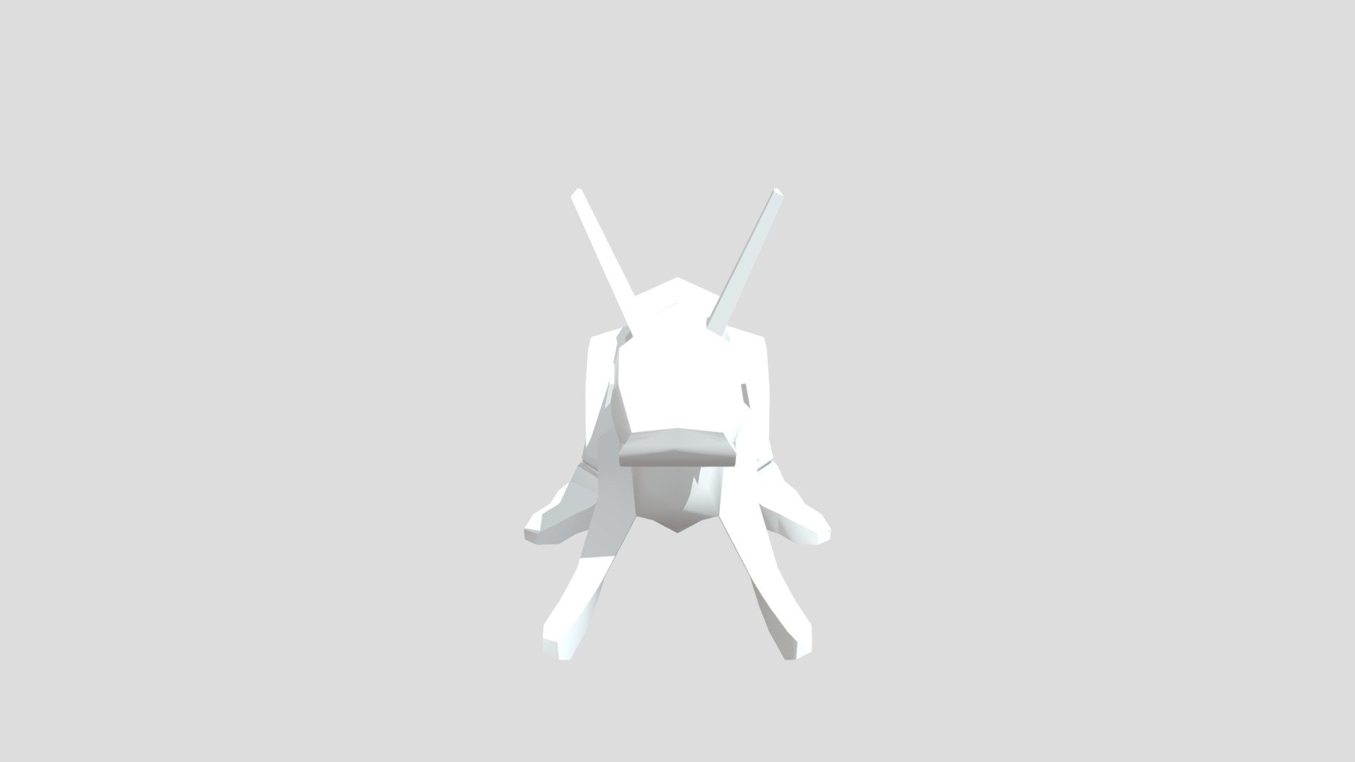 Low Poly Rabbit - 3D model by bwhe0152 [14fe327] - Sketchfab