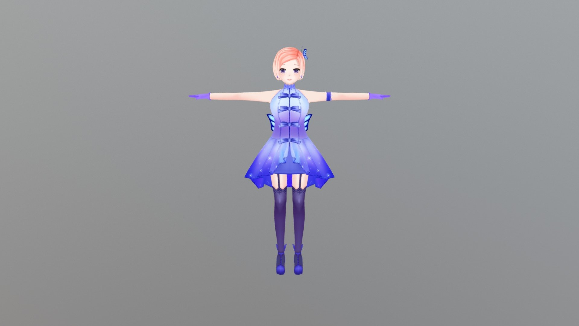 Girl4 4 - Buy Royalty Free 3D model by thebome [14fe60c] - Sketchfab Store