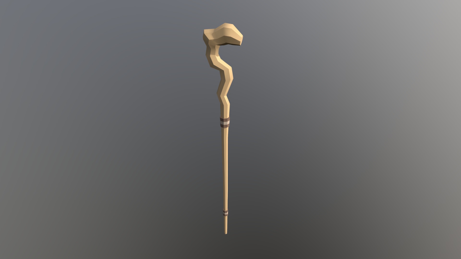 Baston/Staff - 3D model by TheLiarYoung (@onito09) [1500139] - Sketchfab