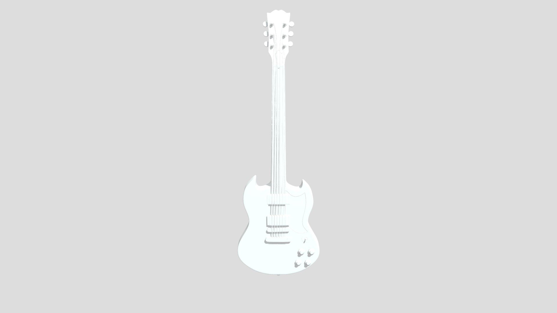 Electric Guitar - 3D model by Libertad Acosta (@tadde87) [1501558 ...