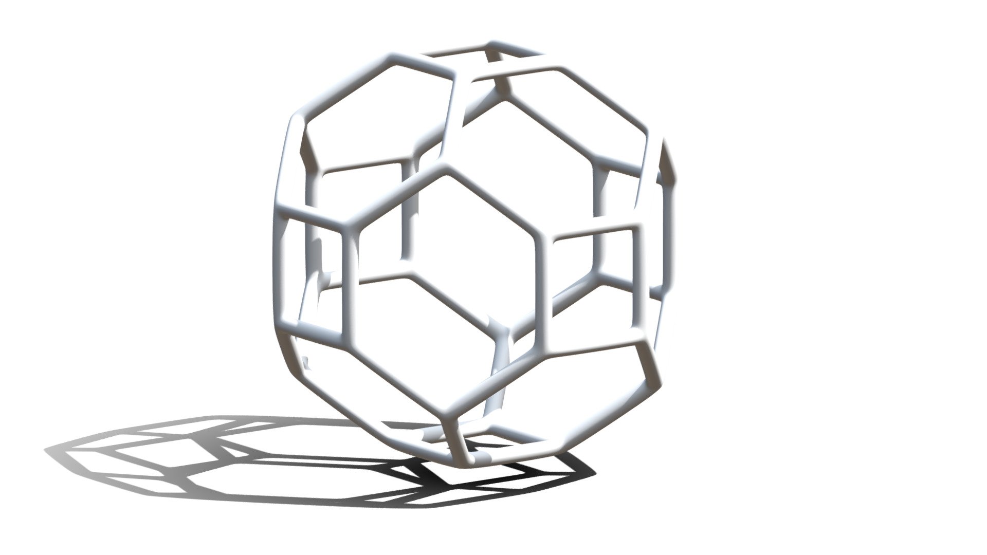 Chamfered Cube - 3D model by vera viana (@veraviana) [1502423] - Sketchfab