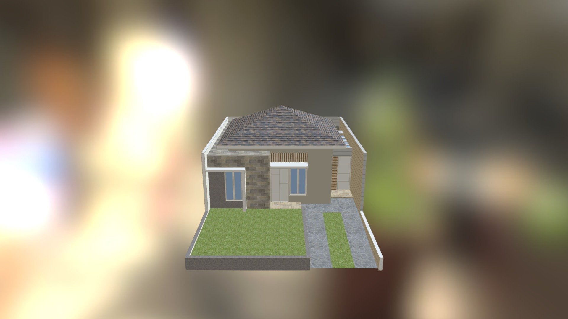 HL Residence Type A - 3D model by Ardiansyah Basha (@bovian) [15028c7 ...
