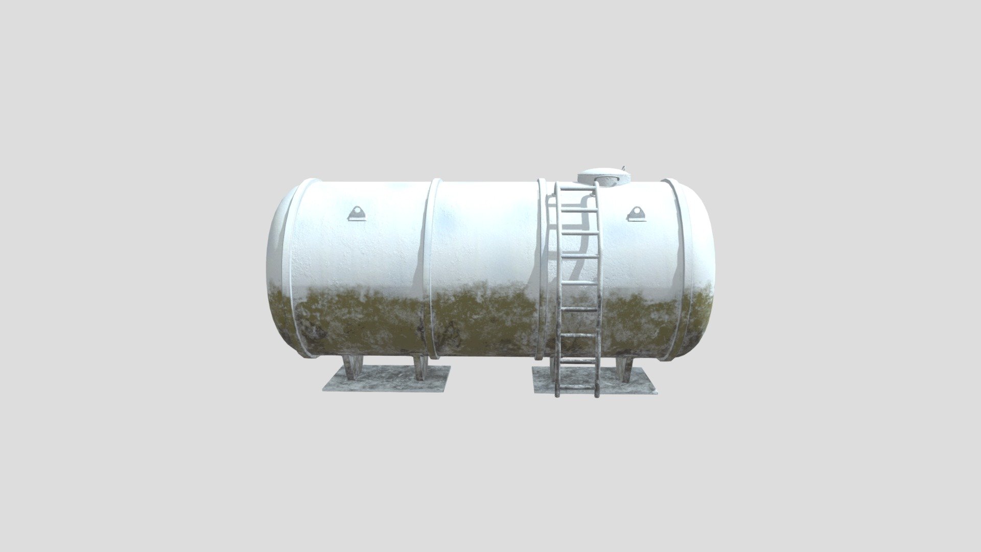 Snow-covered cistern - 3D model by TheUmar [1504418] - Sketchfab