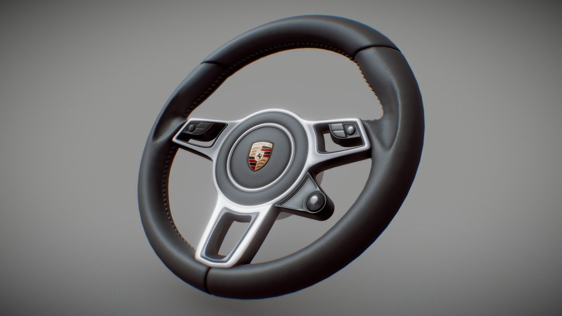 Porhse Steering Wheel High - 3D model by Sir Erdees (@sirerdees ...