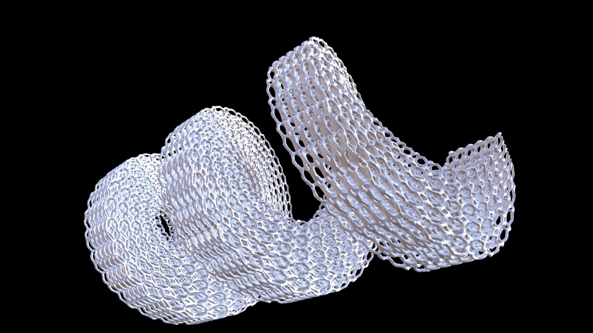 Lattice spiral - 3D model by Stéphane MOR (@smor) [150580f] - Sketchfab