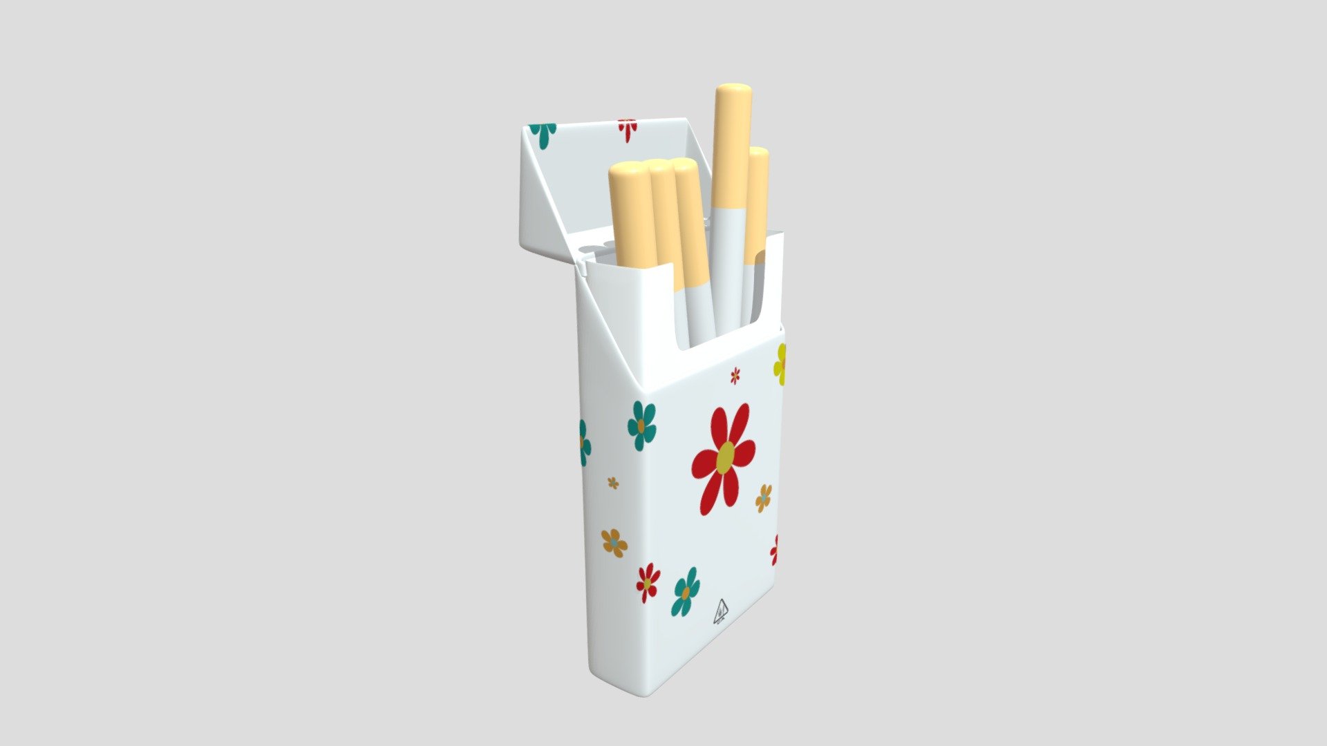 Cigarette Box - Download Free 3D model by Mansoor Ysfxi (@mansoorak ...