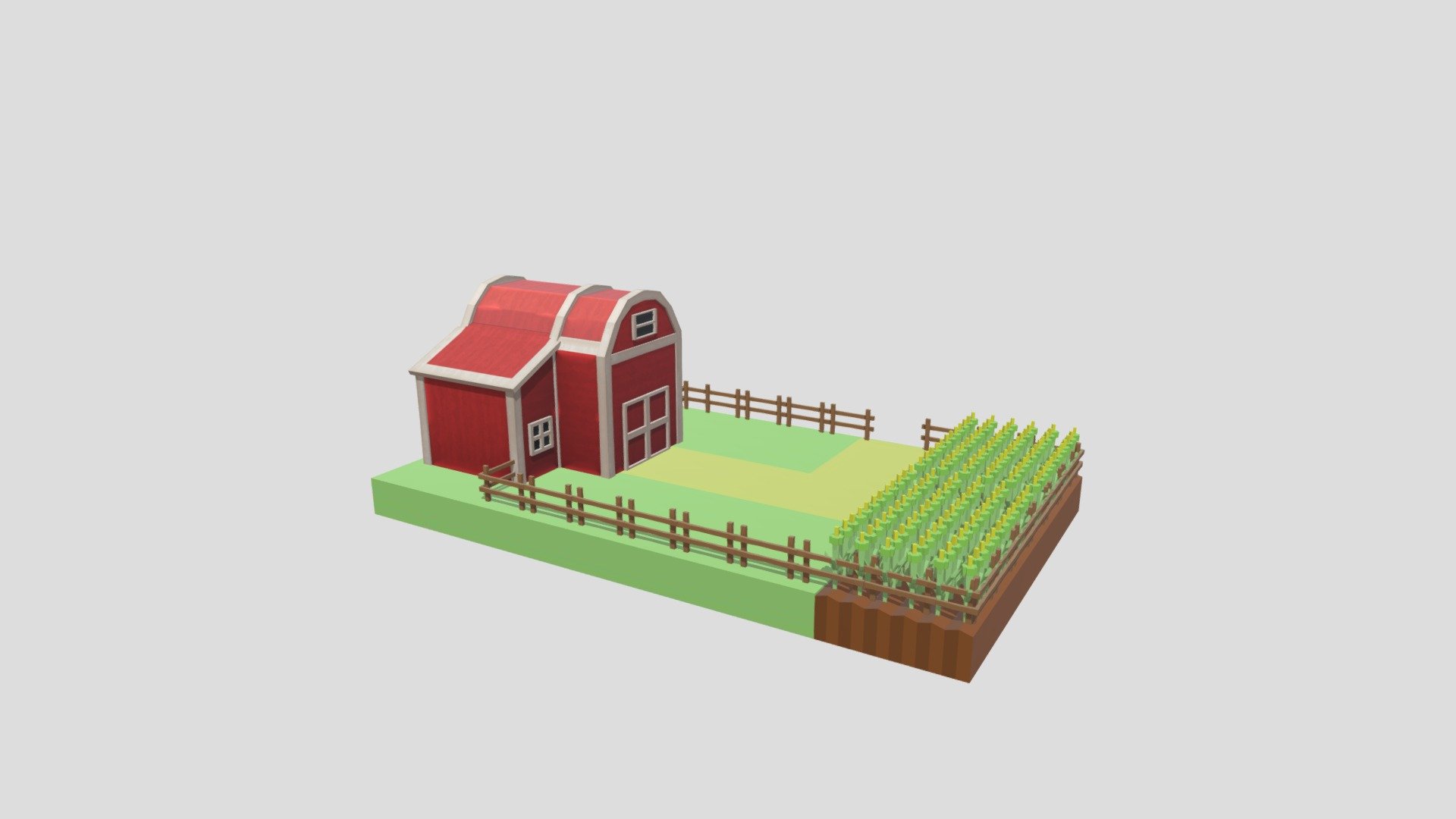 Low Poly Farm - 3D model by flaris2k (@flaris55) [1508065] - Sketchfab