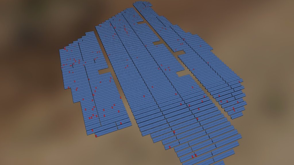 Solar Farm - 3D model by Picup Engineering (@Royb10) [15082a2] - Sketchfab