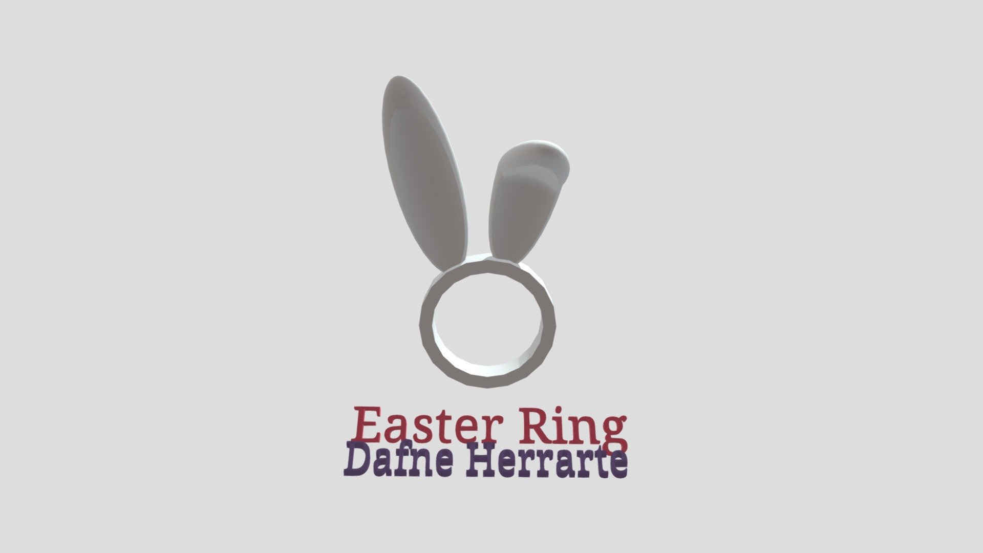 Easter Ring - 3D model by Dafne010074955 [1508dd5] - Sketchfab