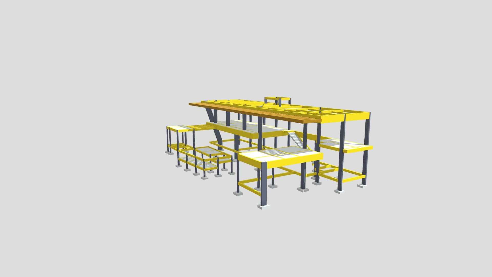 PROJETO ESTRUTURAL - NB - 3D model by Saulo Lacerda - Projetos ...