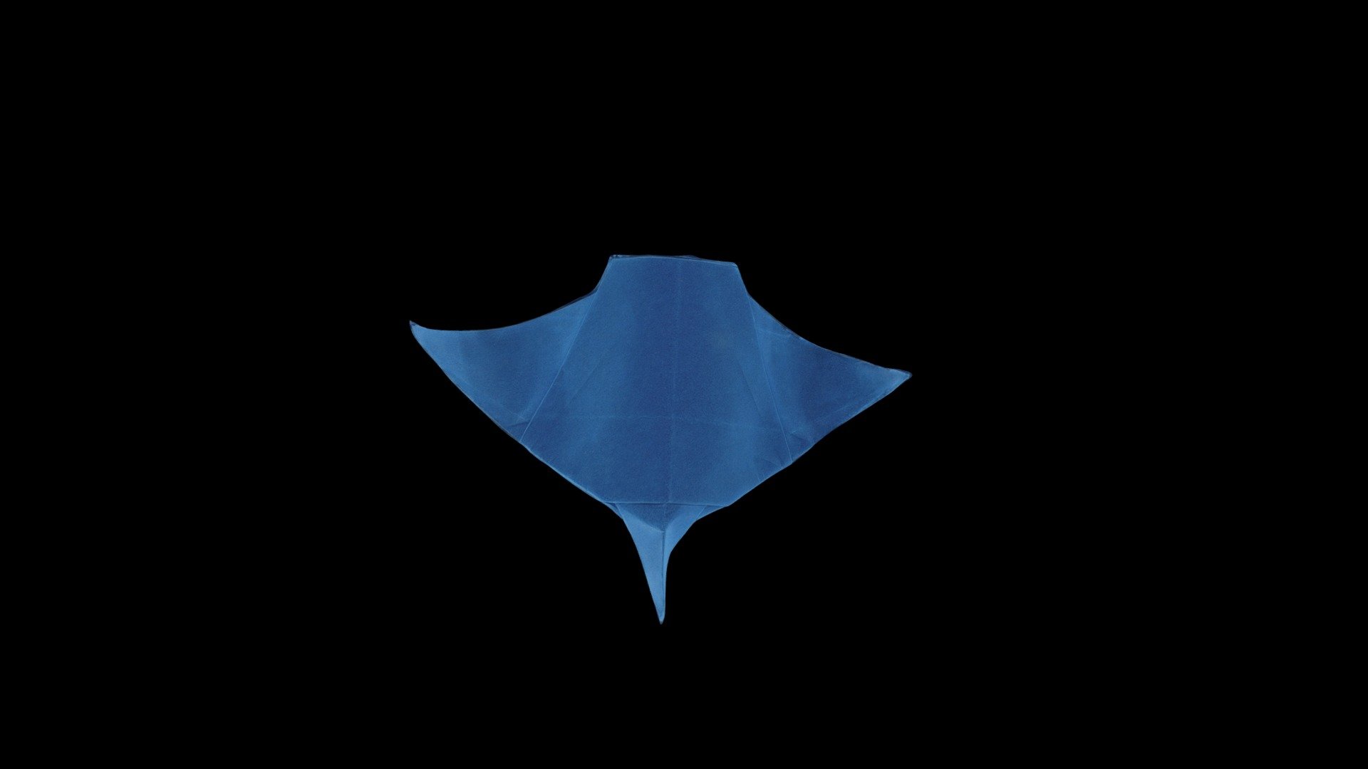 Manta origami - 3D model by kaika (@kaika.inc) [150a31b] - Sketchfab