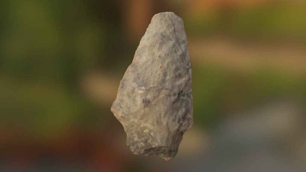 Quartzite Projectile Point (VCU_3D_150) - Download Free 3D model by ...