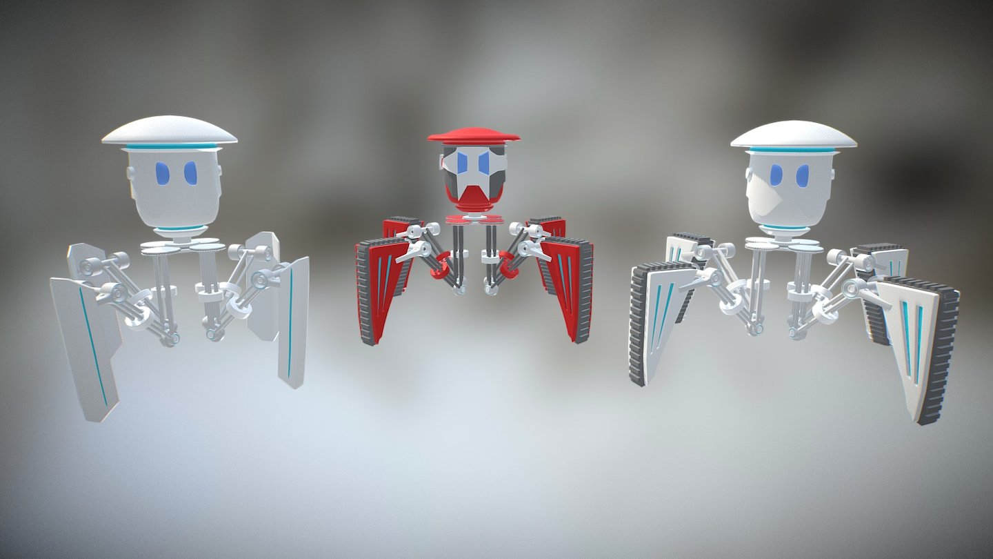 Class Exercise: Modeling a Robot V3 - 3D model by Jon Ander Navarro ...