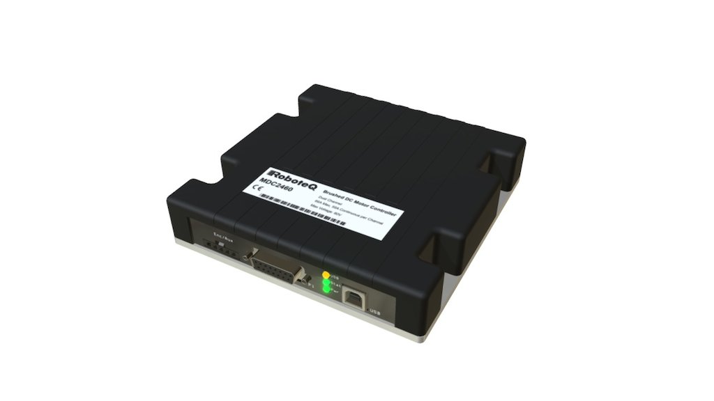 RoboteQ DC Motor Controller MDC2460 - 3D model by roboteq [150b645] - Sketchfab