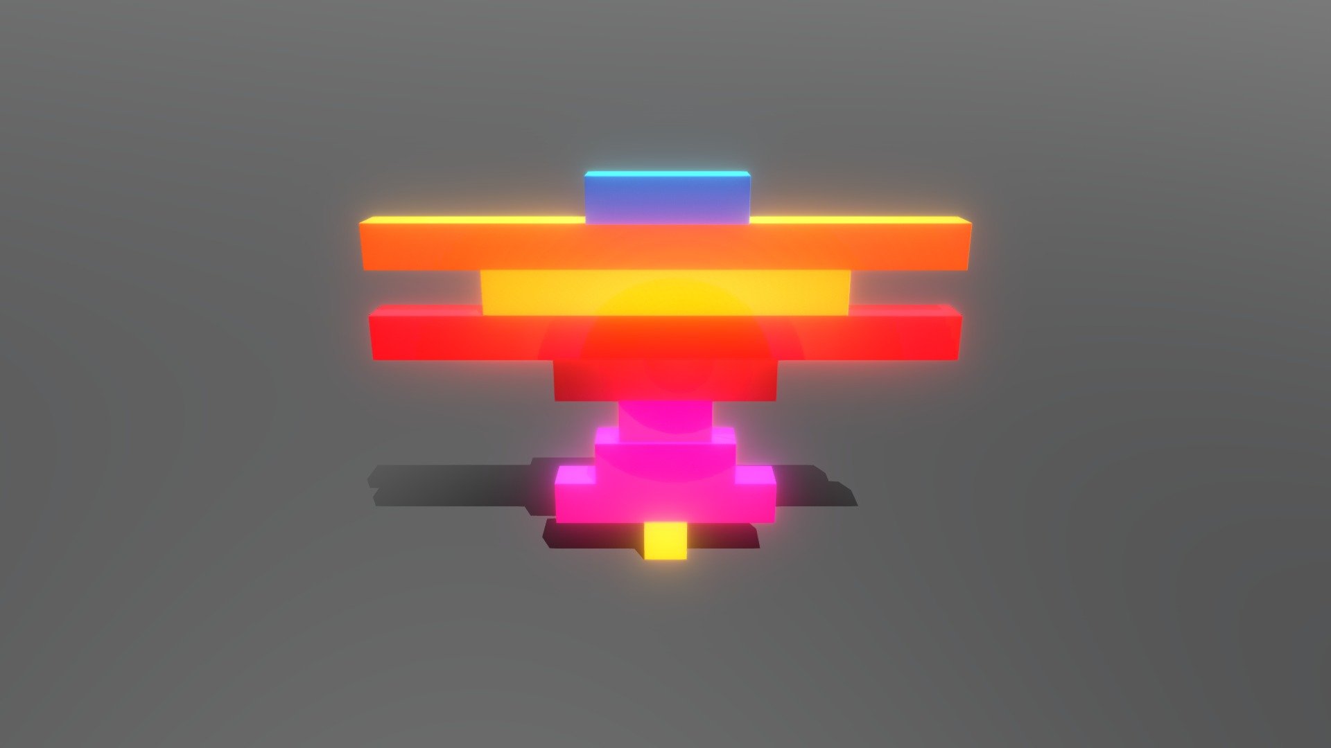 Blocky Christmas Tree - 3D model by NKorru [150caae] - Sketchfab