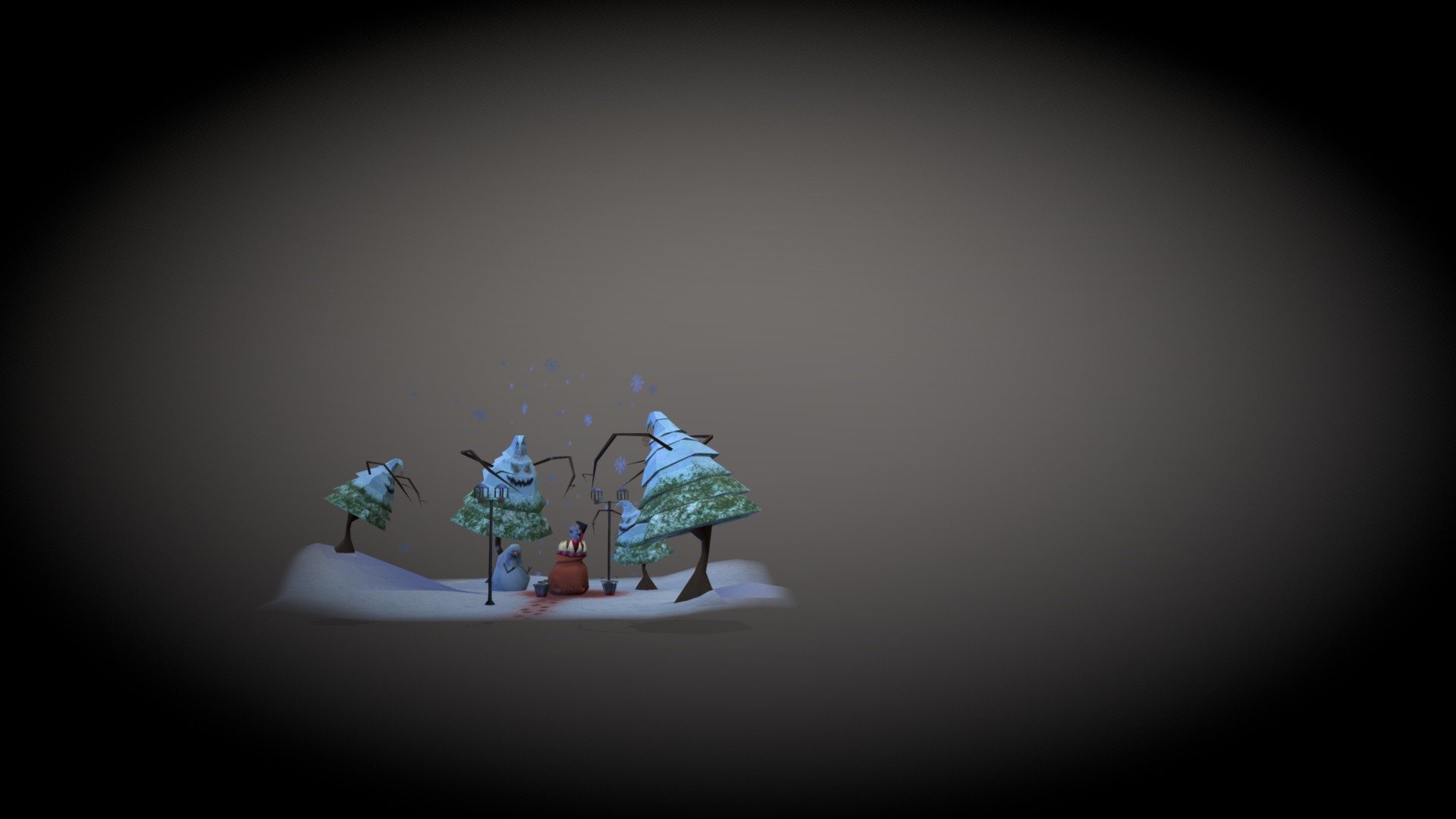 WInter Asset Pack - Download Free 3D model by Karolina D (@KarolinaArts ...