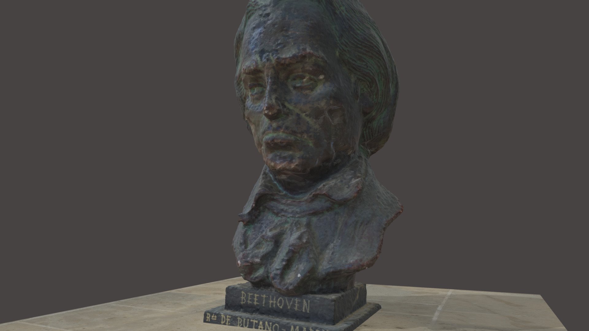 Bust de Ludwig van Beethoven - Download Free 3D model by ignagamer ...