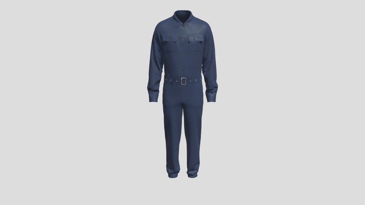 Jumpsuit 3D models - Sketchfab