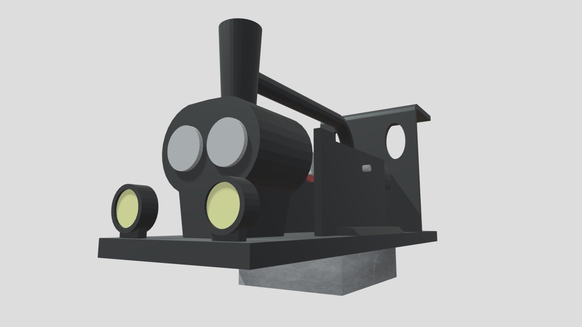 Steam Monorail Shunter - Download Free 3D model by kylestrasbourg ...