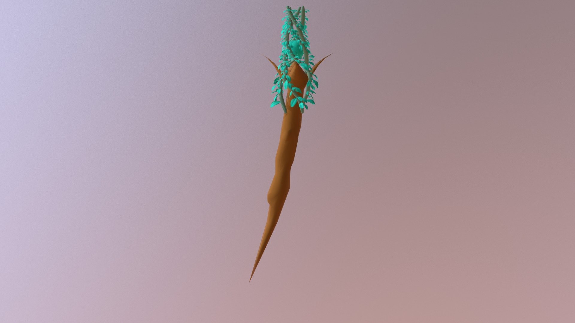 Staff - 3D model by Daniel Fischler (@DingoCrash) [150f3aa] - Sketchfab