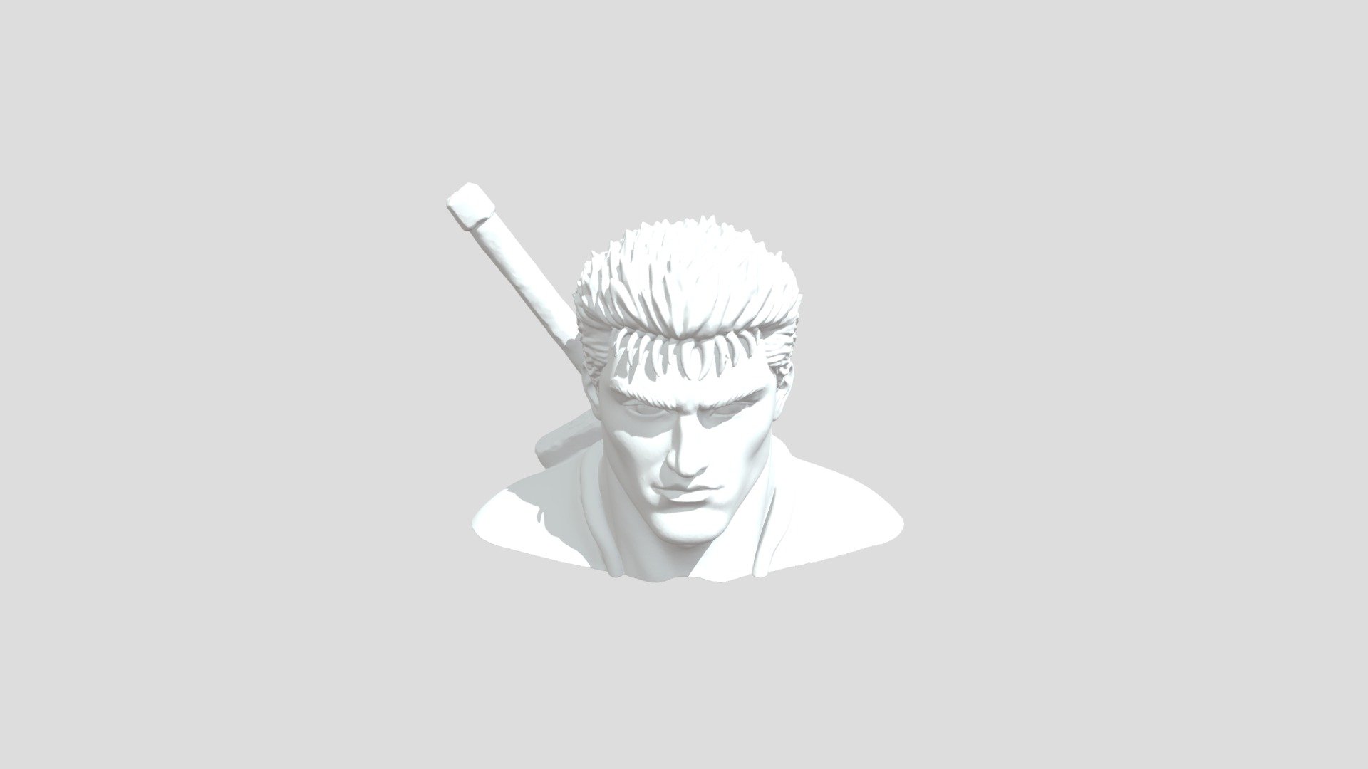 Guts Portrait - 3D model by mrinalnirwan69 [15105d9] - Sketchfab