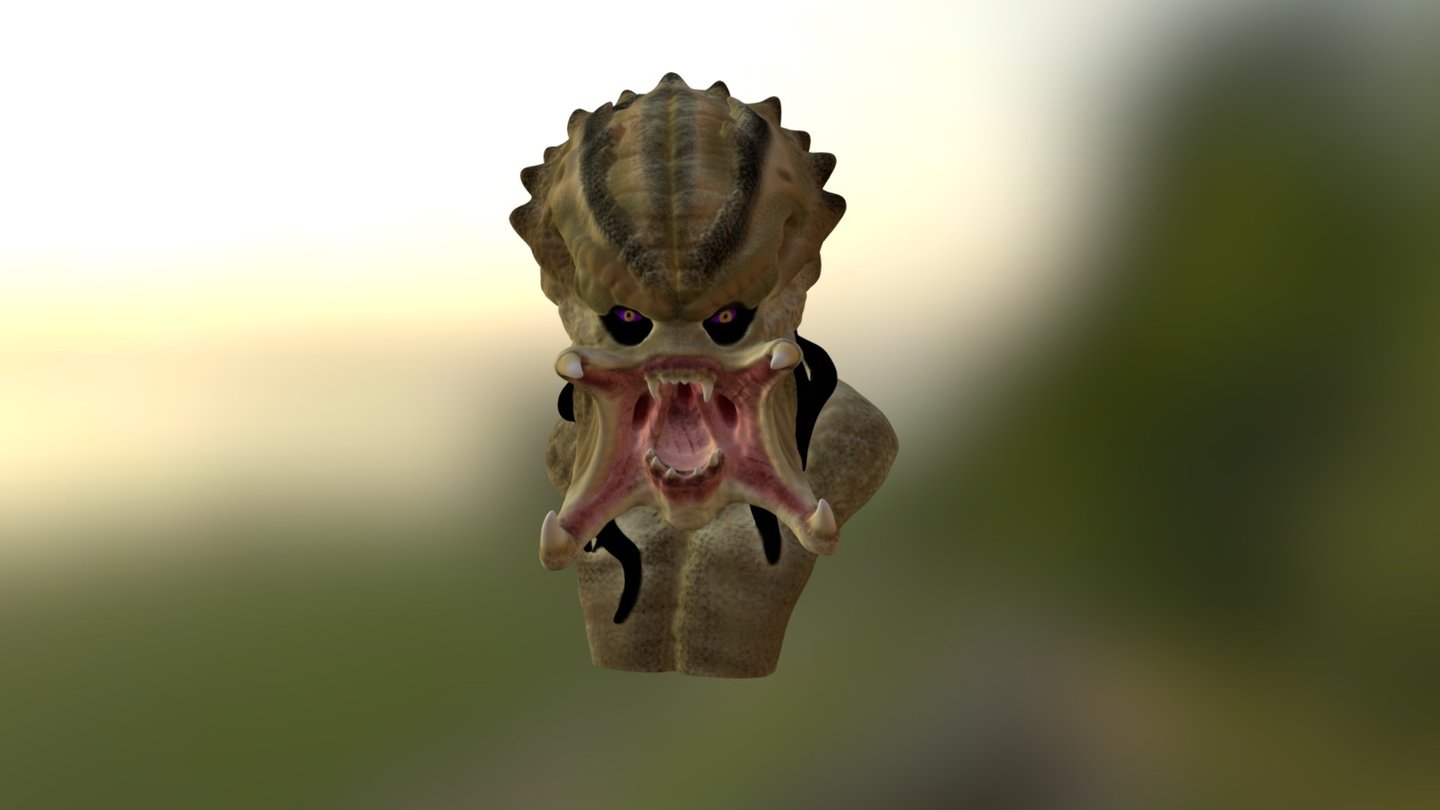 Predator - 3D model by Miniature 3D (@samihazan) [15117df] - Sketchfab