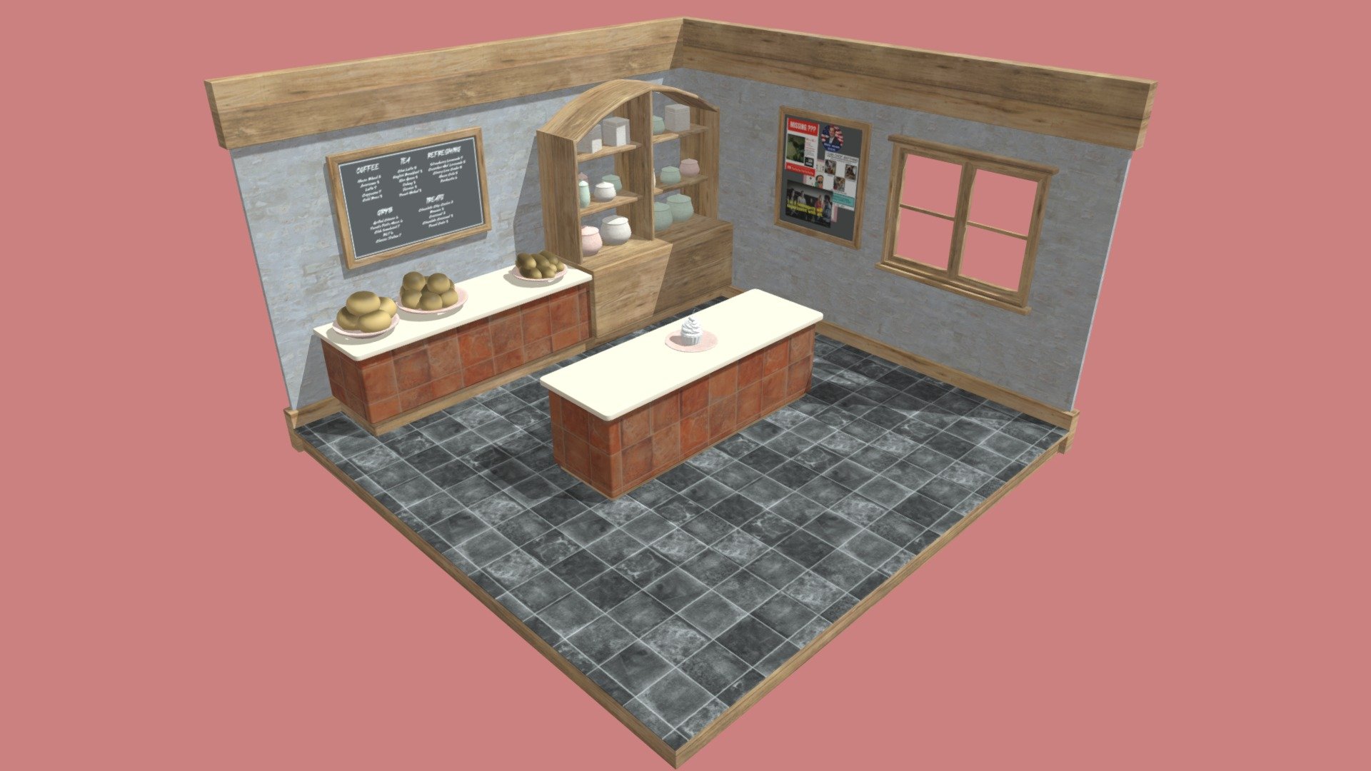 Bakery - 3D model by Benny Klotz (@bklotz_wt) [1513b63] - Sketchfab