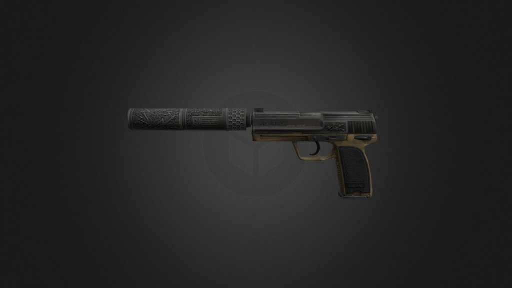 USP-S | Lead Conduit - 3D model by krakencommunity [1513cfd] - Sketchfab