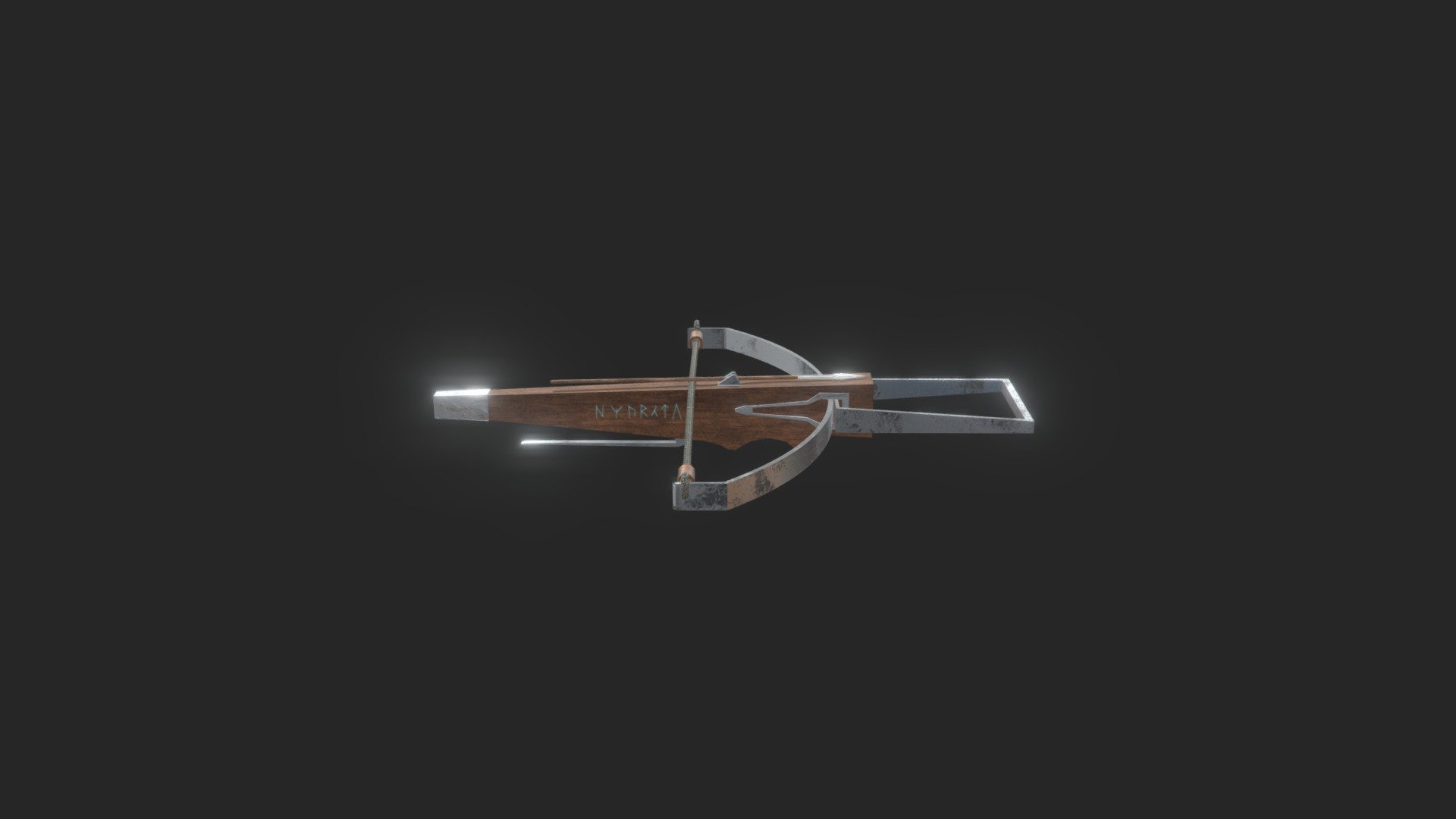 crossbow_lowpoly - 3D model by swpowellca [1513d15] - Sketchfab