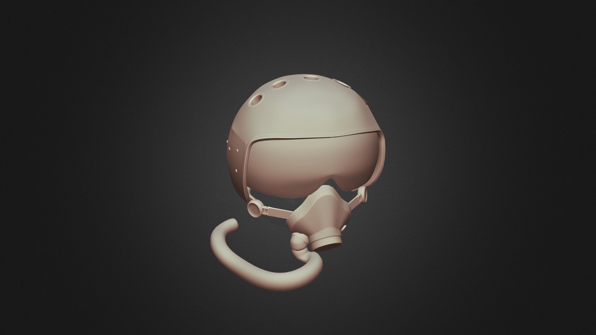 Russia and China PILOT Helmet ZSH-7 - 3D model by CLOWN-L [1514641 ...