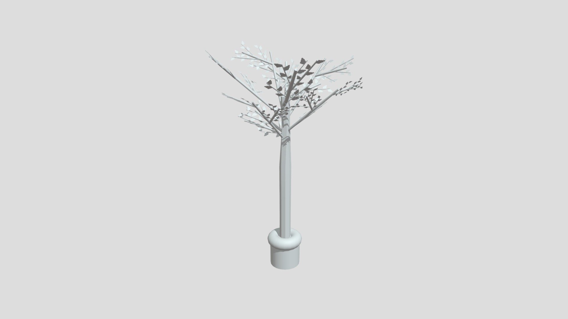 Tree in Pot - 3D model by 22033322 [1515a04] - Sketchfab