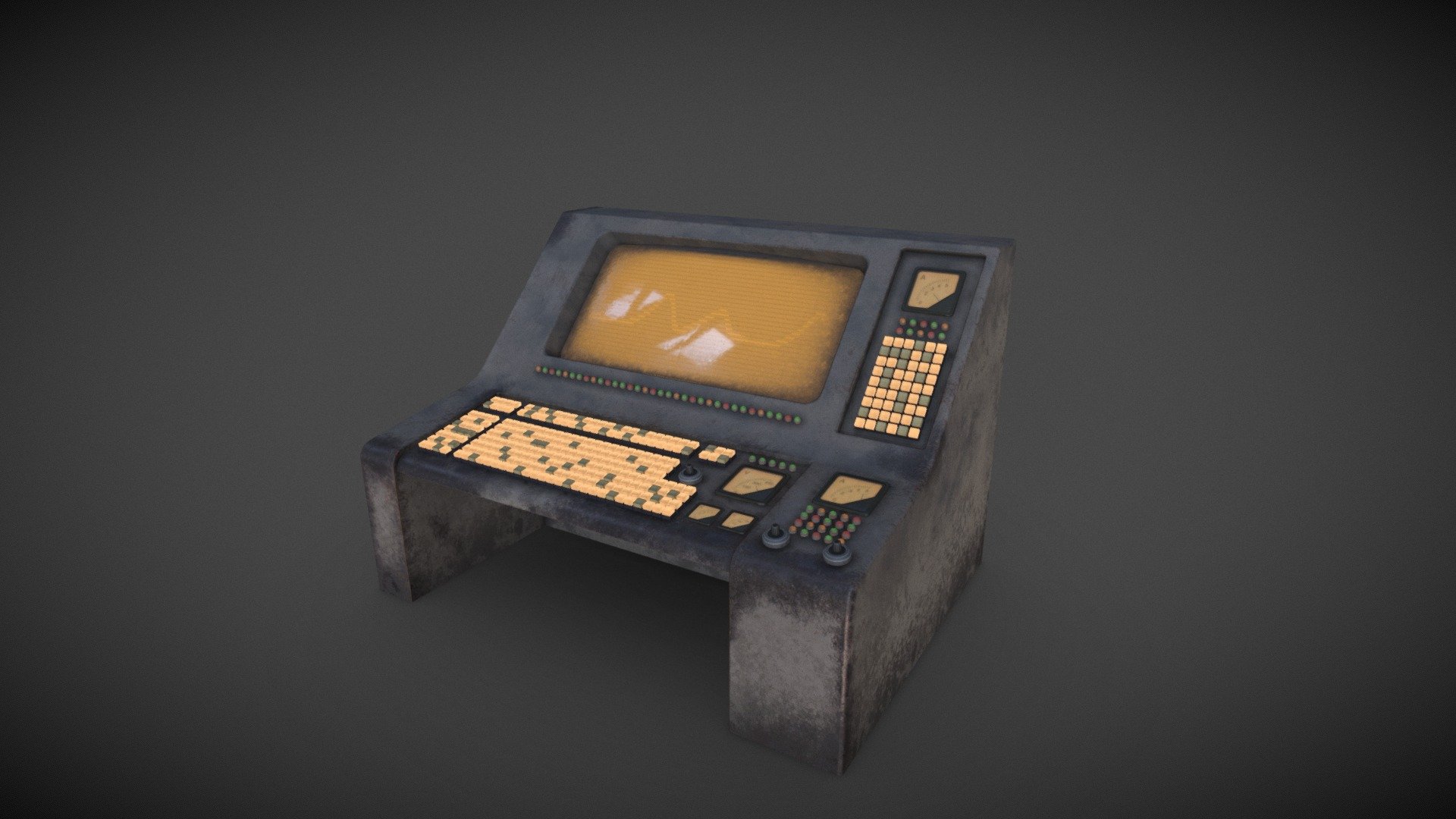 Cockpit PC - Download Free 3D model by Netoperek (@Netoperk) [1515e69 ...