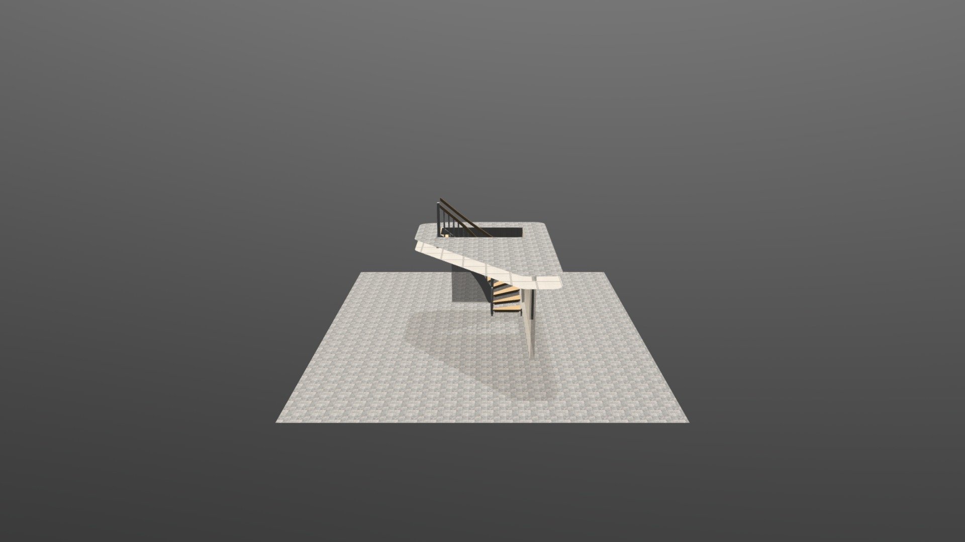 L-trappa - 3D model by Snickeri Stark (@MartinStark) [1518aa6] - Sketchfab