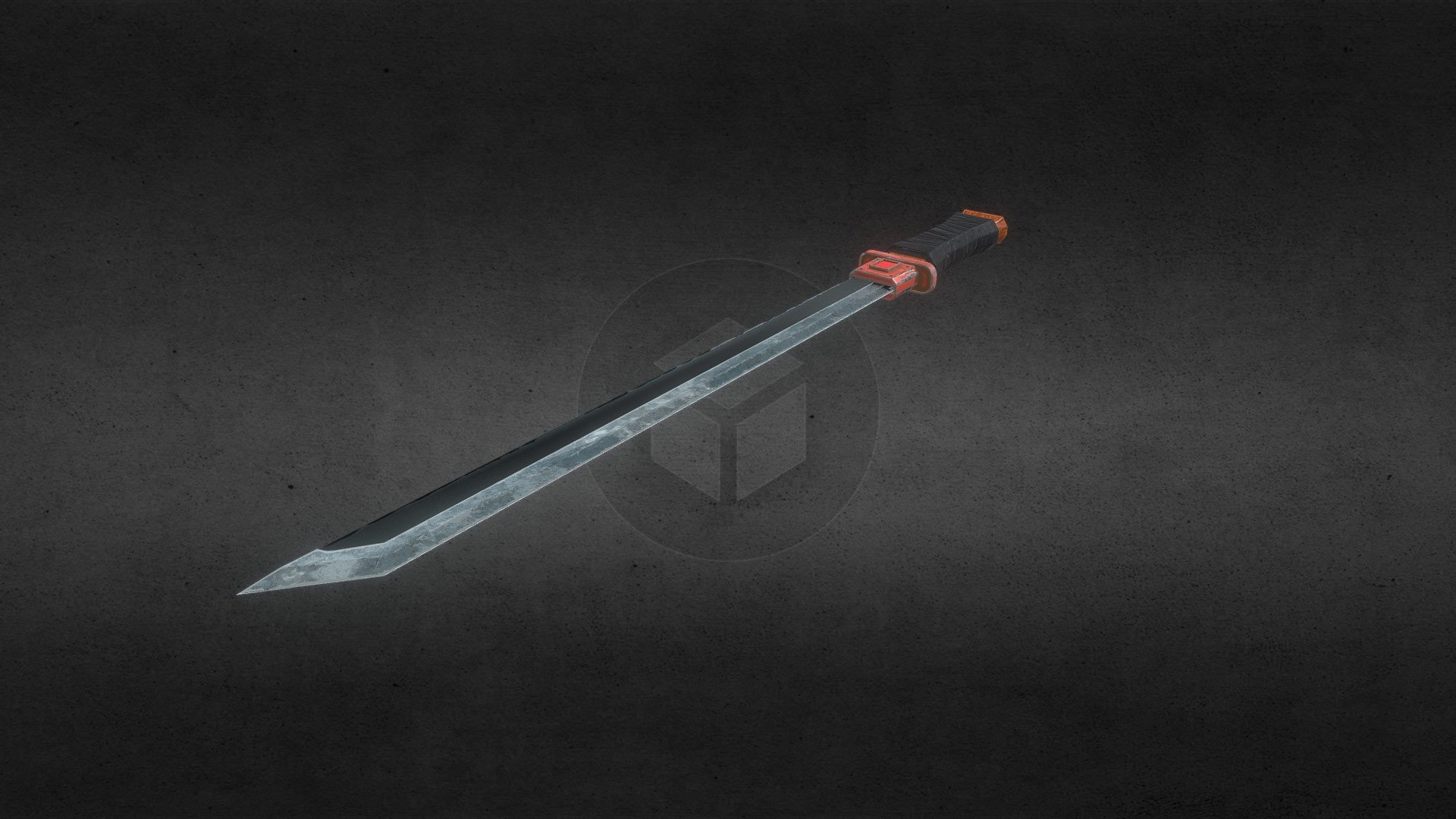 Gameasset Sword - 3D model by Harndrang (@harning) [1518c40] - Sketchfab