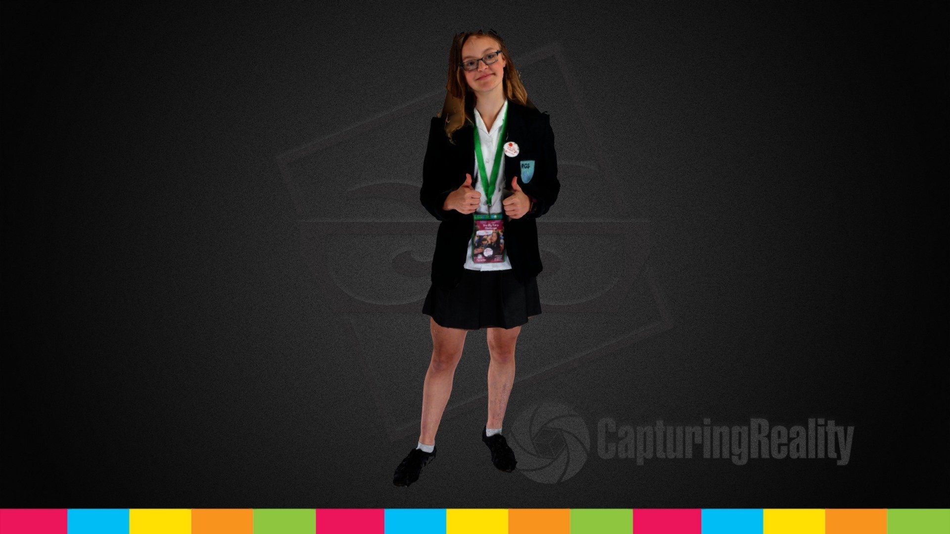 Jess's Fun Pose - The Big Bang Fair - 3D model by backface [15199a4 ...