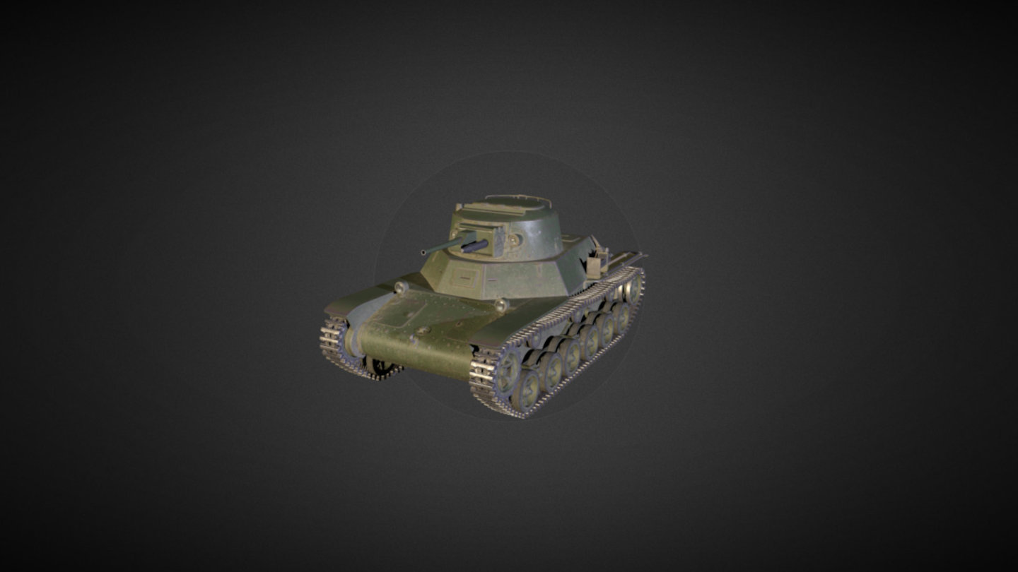 Type 98 Ke-Ni - 3D model by Degit22 (@degit22) [151a460] - Sketchfab