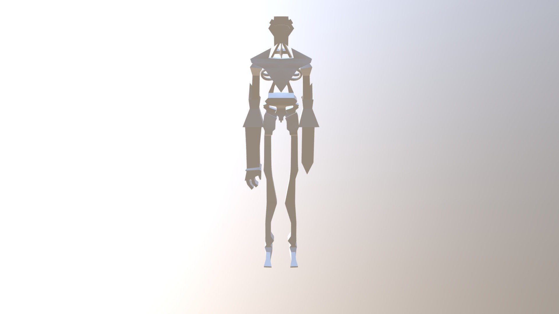 Robot [Low Poly] - 3D model by Rubenazo1999 [151a670] - Sketchfab