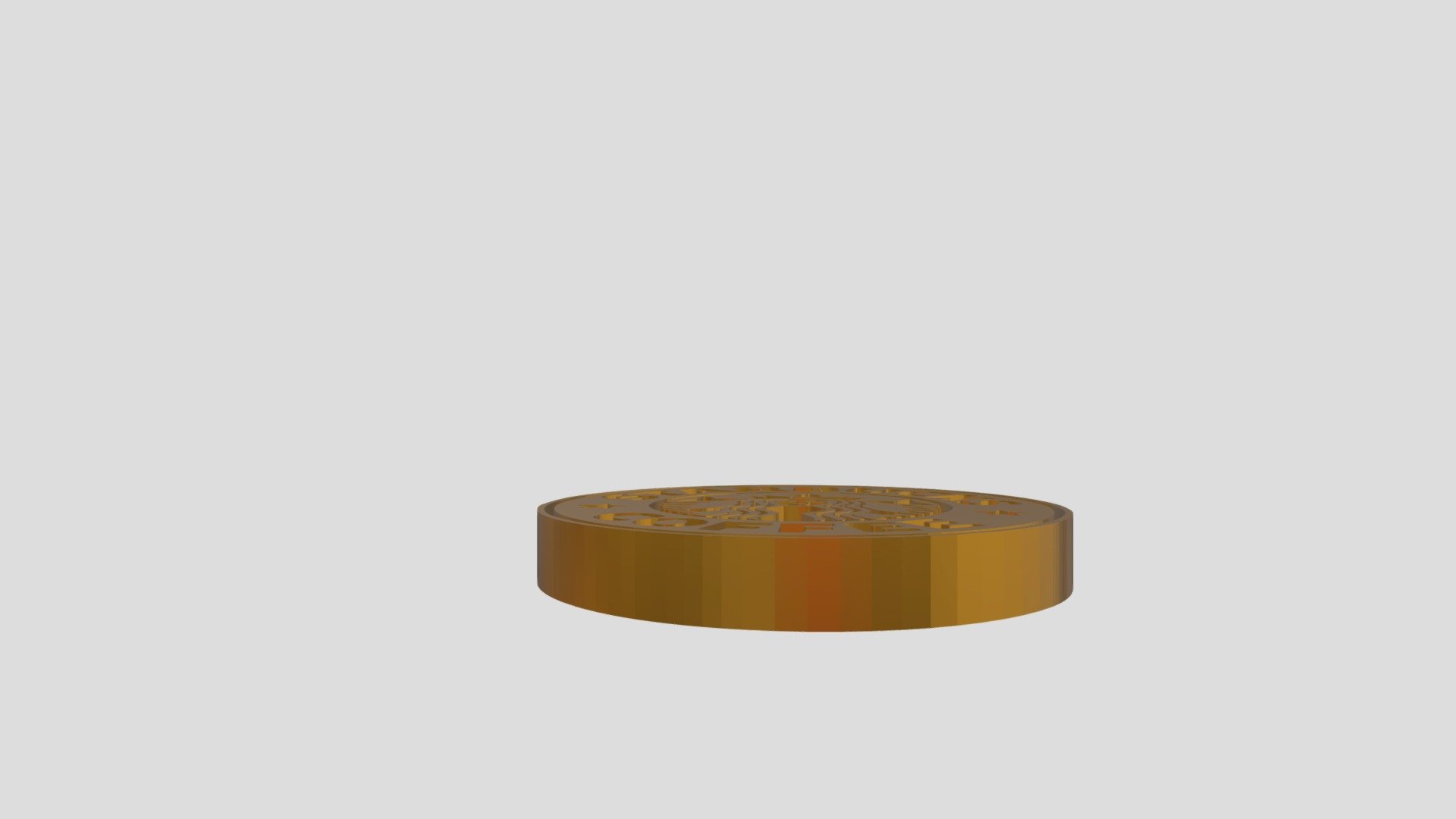 starbucks_gold_coin - Download Free 3D model by justfredar [151b1d8 ...