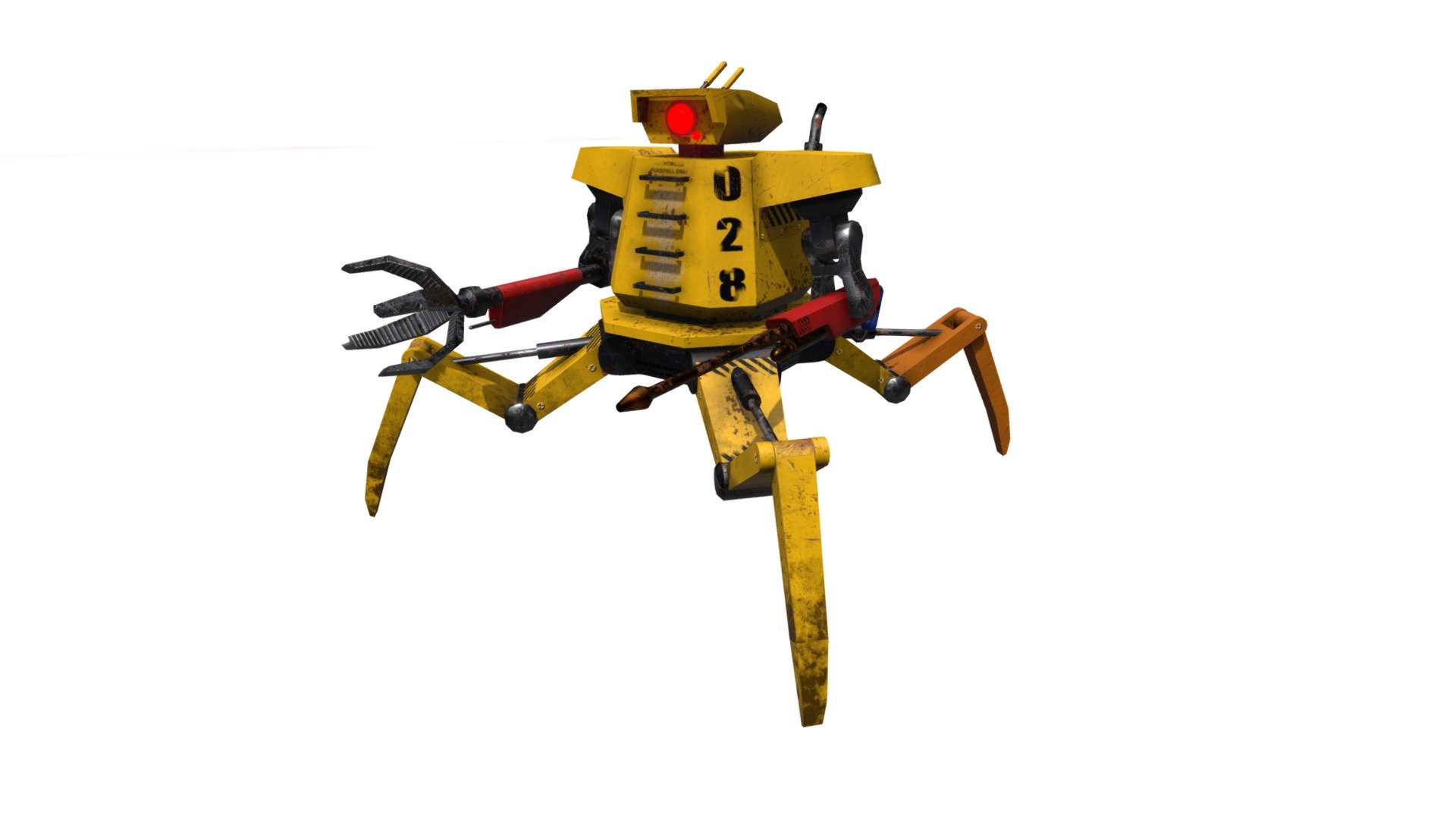 Clank the Robot - 3D model by GHutch7734 [151cdfd] - Sketchfab