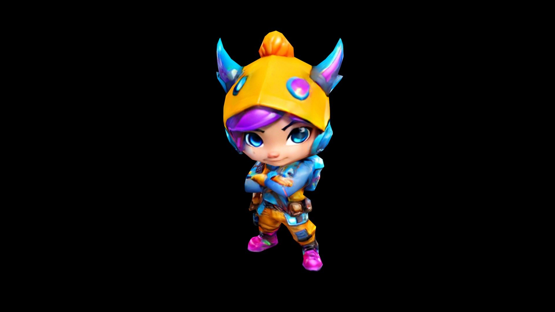 Digital Cartoon Mascot - Download Free 3D model by klrxyz [151d4fe ...