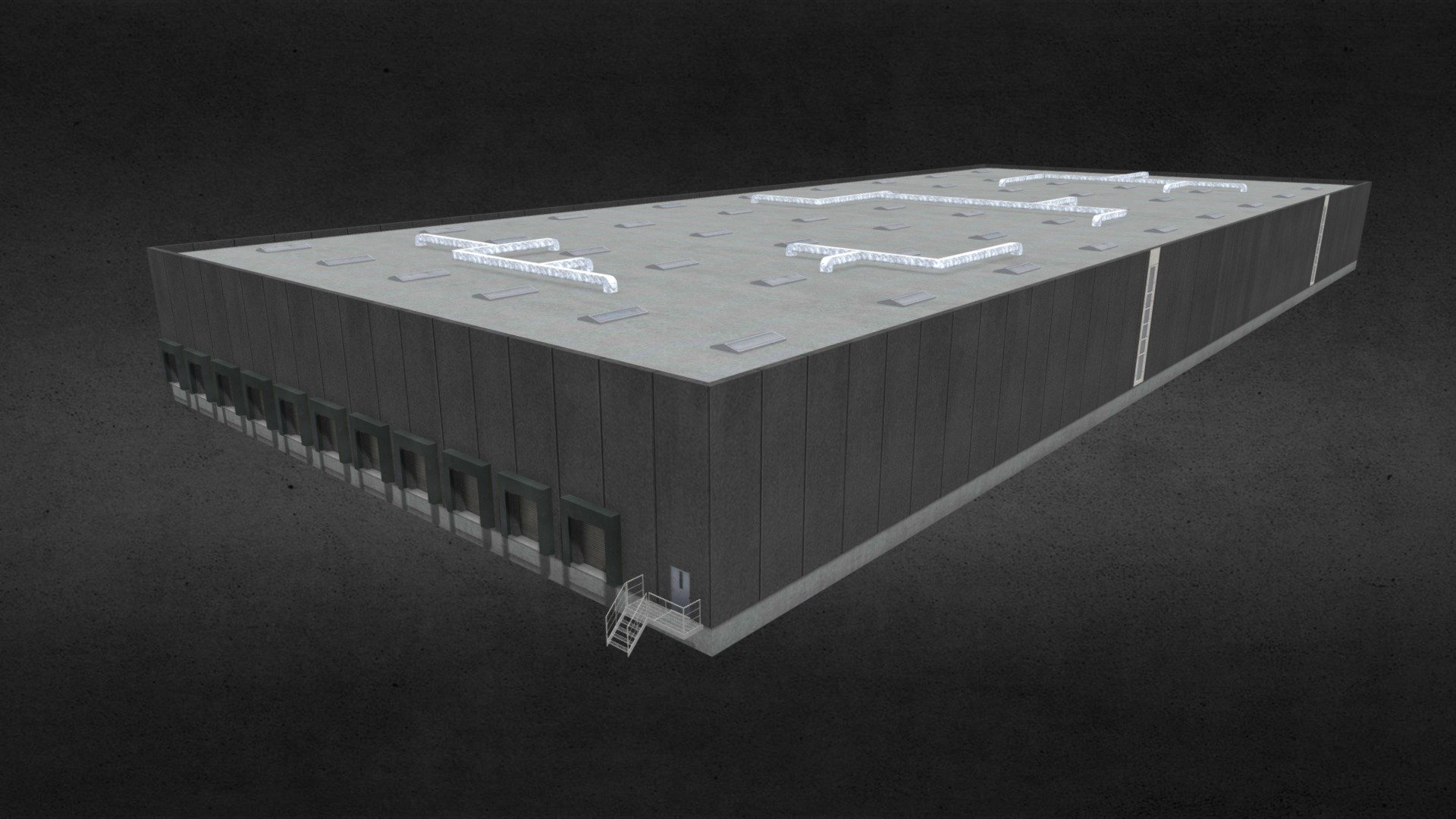 Distribution Center - Part 2 - 3D model by Avanya [151d579] - Sketchfab